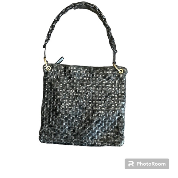 Sondra Roberts | Bags | Sondra Roberts Leather Woven Bag Purse With ...